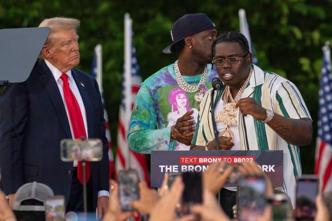 New York rapper who joined Trump at campaign rally sentenced to 5 years ...